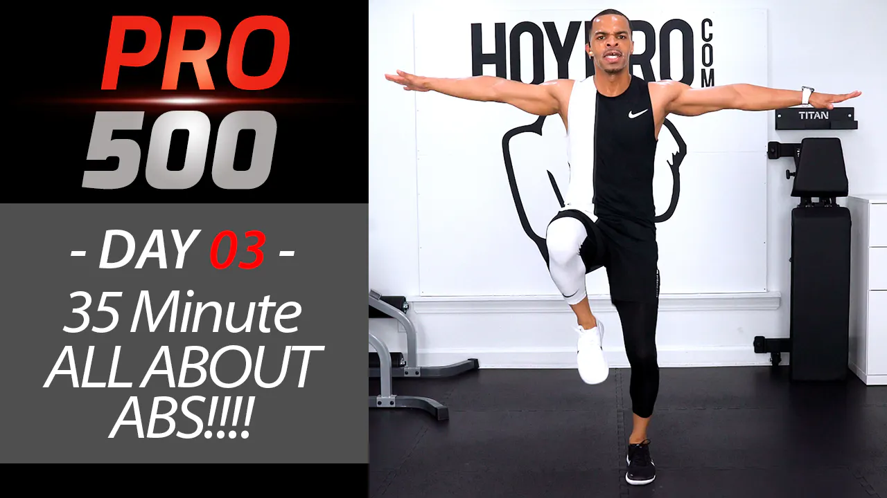 35 Minute ALL ABOUT ABS!!! Cardio Six-Pack Workout - PRO 500 #03 ...