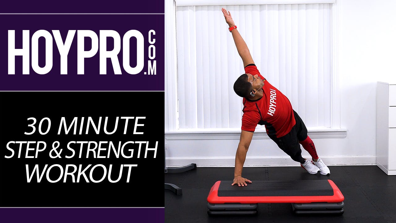 30 Minute EXTREME Step & Strength Hybrid Workout - Millionaire Hoy Pro