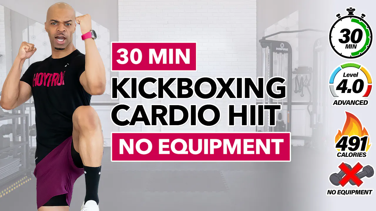 30 Minute All Standing Kickboxing HIIT Workout - Millionaire Hoy Pro