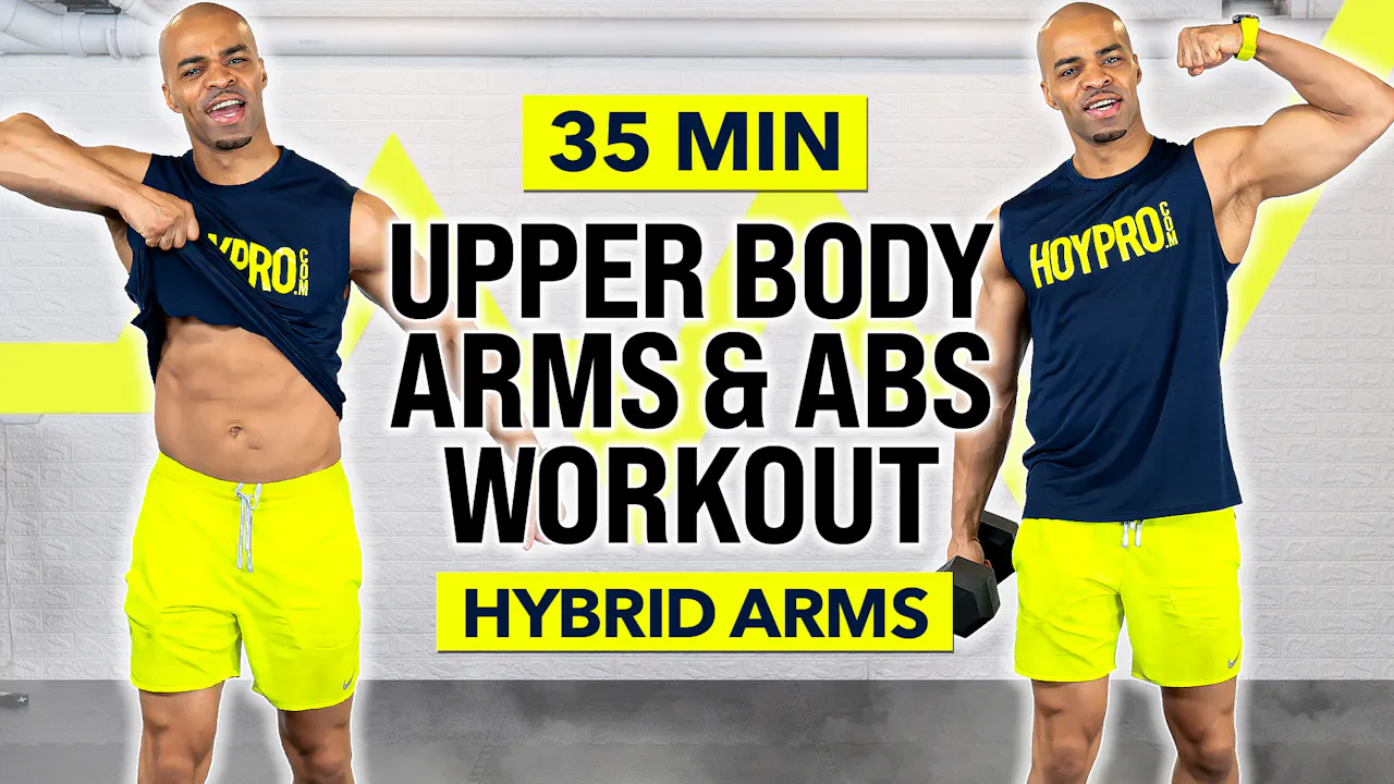 35 Minute Arms & Abs Upper Body + Core SCORCHER - Millionaire Hoy Pro