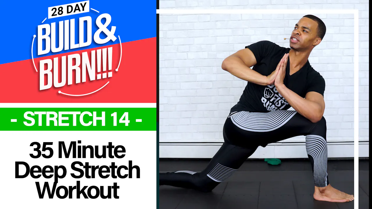 30 Minute STRETCH - Build & Burn #14 - BUILD 30 MIN - Millionaire Hoy Pro