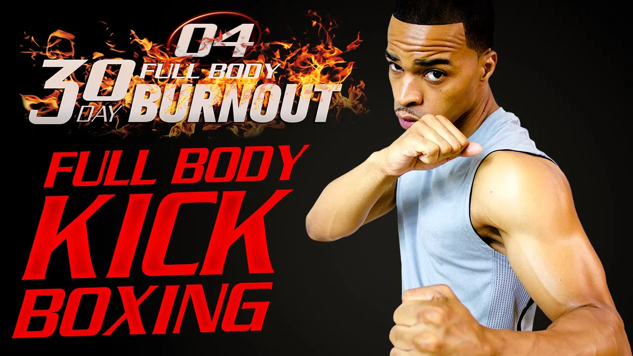 FBB1 #04 - 30 Minute Full Body Kickboxing HIIT Workout - Millionaire ...