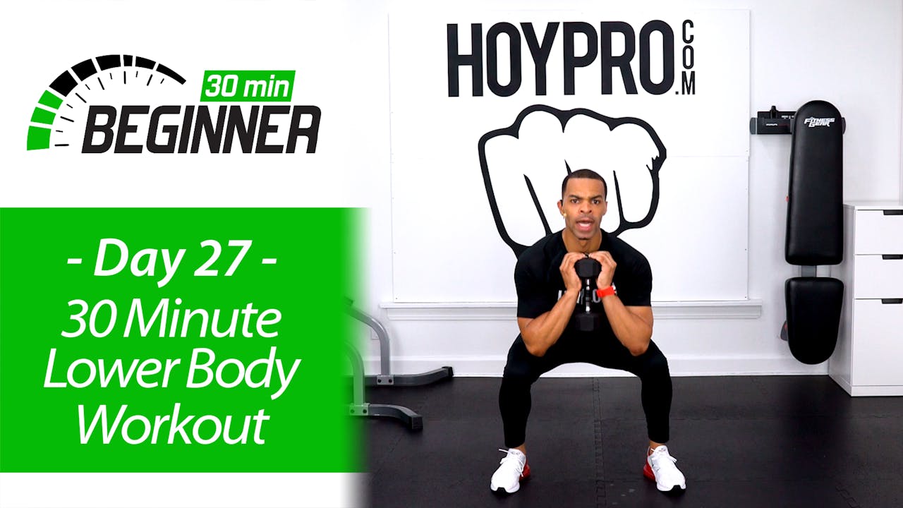 30 Minute Beginners Complete Lower Body Blaster - Beginners 30 #27 ...