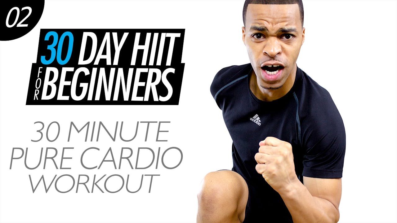 Beginners #02 - 30 Minute Easy Cardio Home Workout - 30 Day Beginners ...
