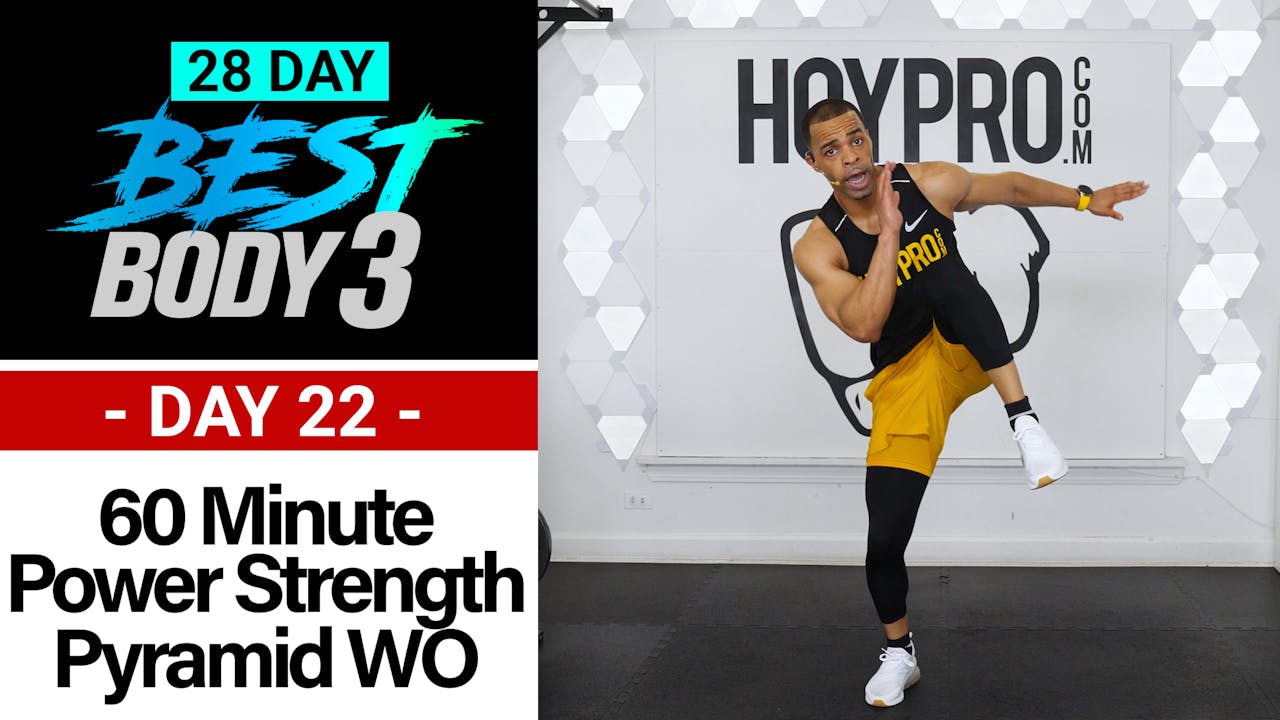 60 Minute Power Pyramid & Strength Sets + Abs - Best Body 3 #22 ...