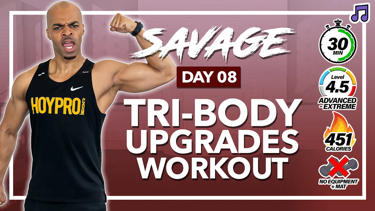 30 Minute Triple Body Upgrades - No Equipment Body SCORCHER - SAVAGE ...