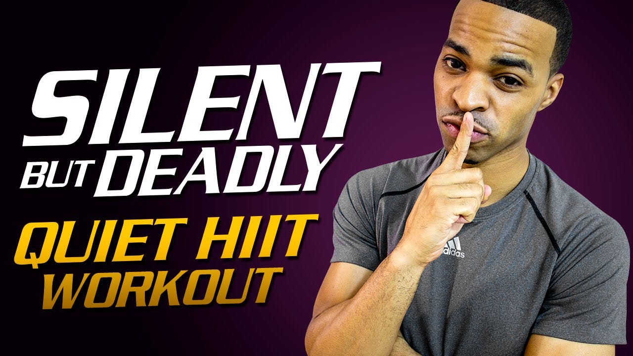 40 Minute Silent But Deadly - Low Impact Quiet HIIT Workout ...