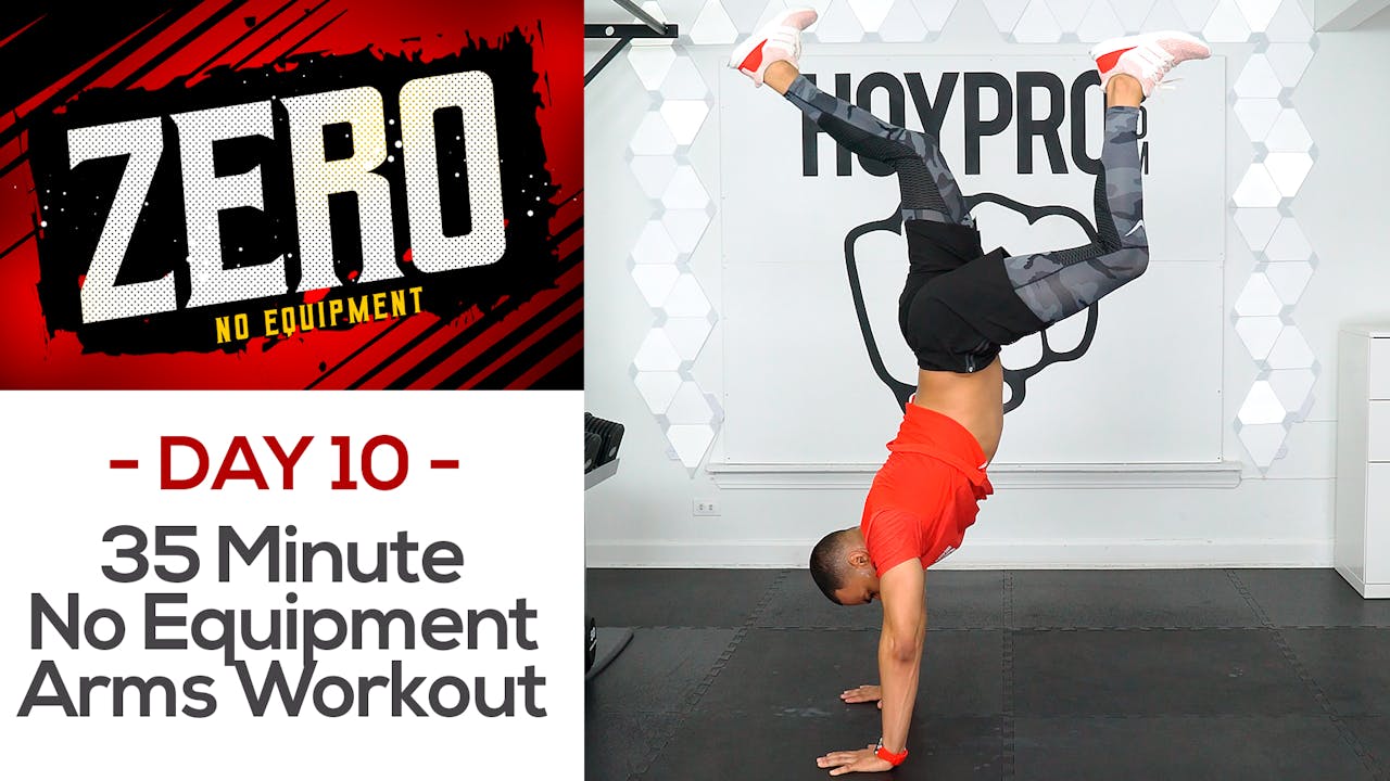 35 Minute No Equipment Upper Body Workout - ZERO #10 - 30 Day ZERO - No ...