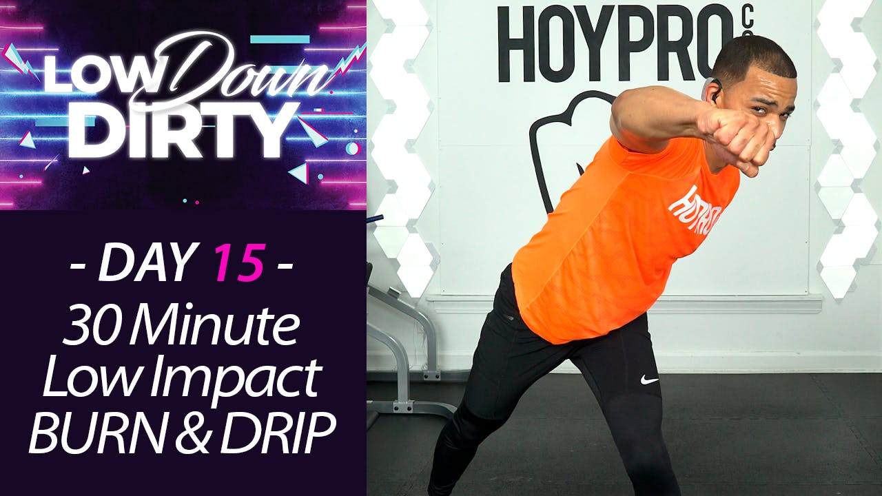 30 Minute DRIP - Low Impact Cardio HIIT Workout - Low Down #15 ...
