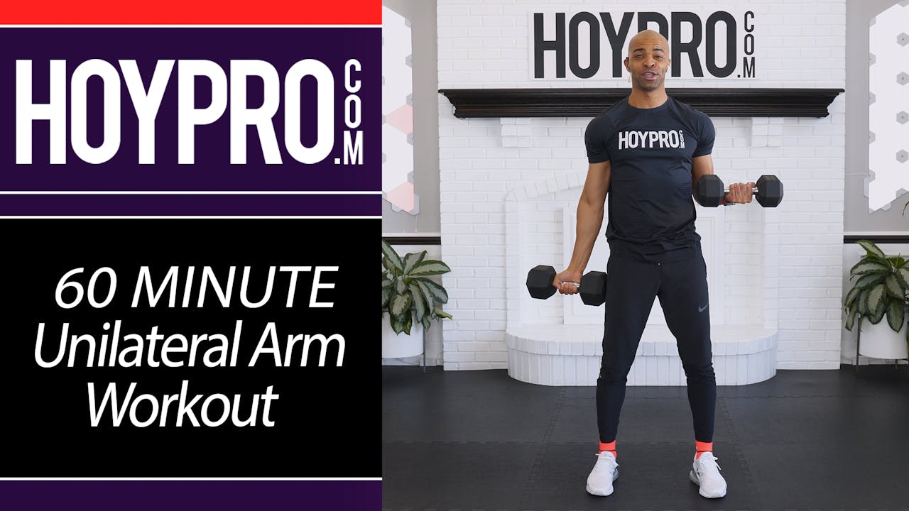 60 Minute Unilateral Upper Body Workout - Millionaire Hoy Pro