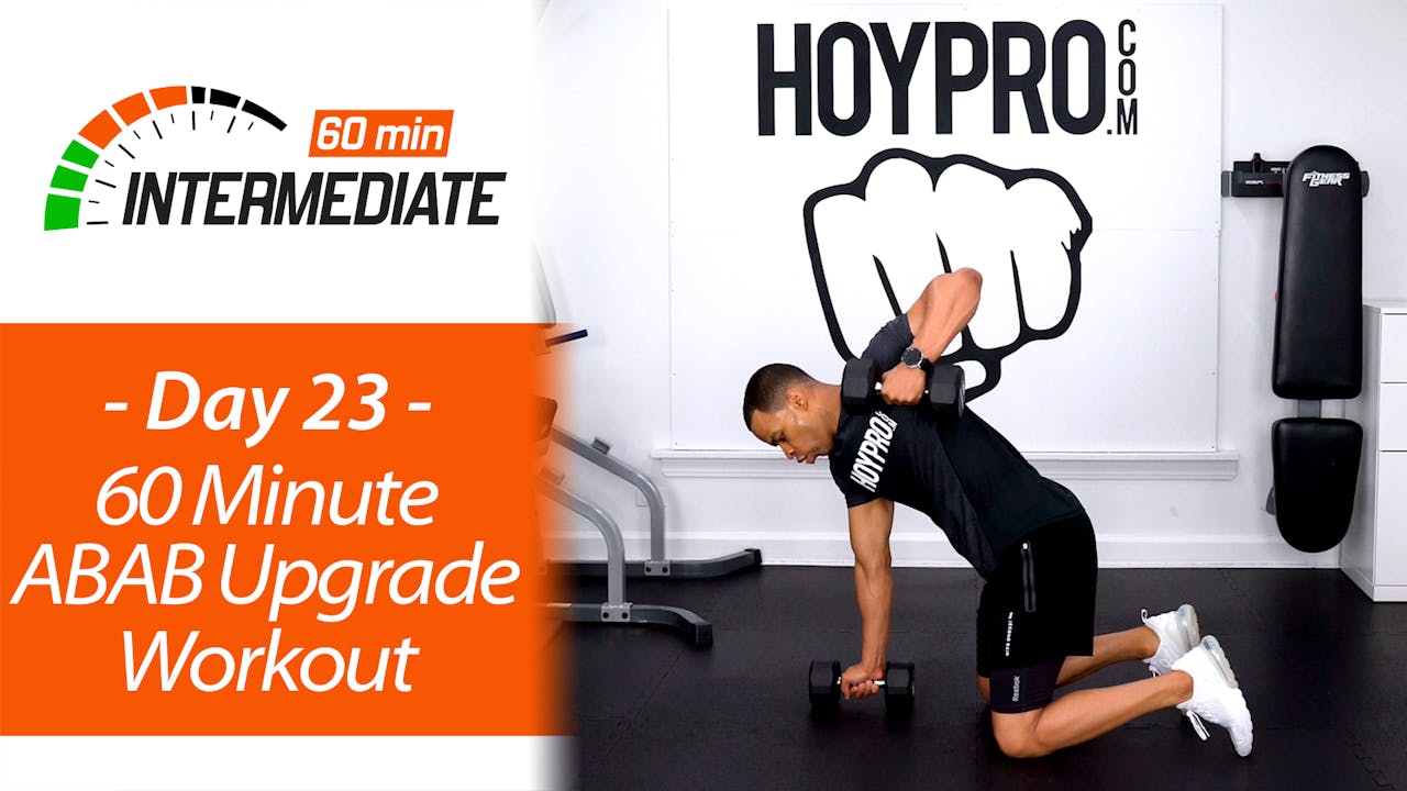 60 Minute Upper Body Arm Upgrades Workout - Intermediate 60 #23 - 28 ...