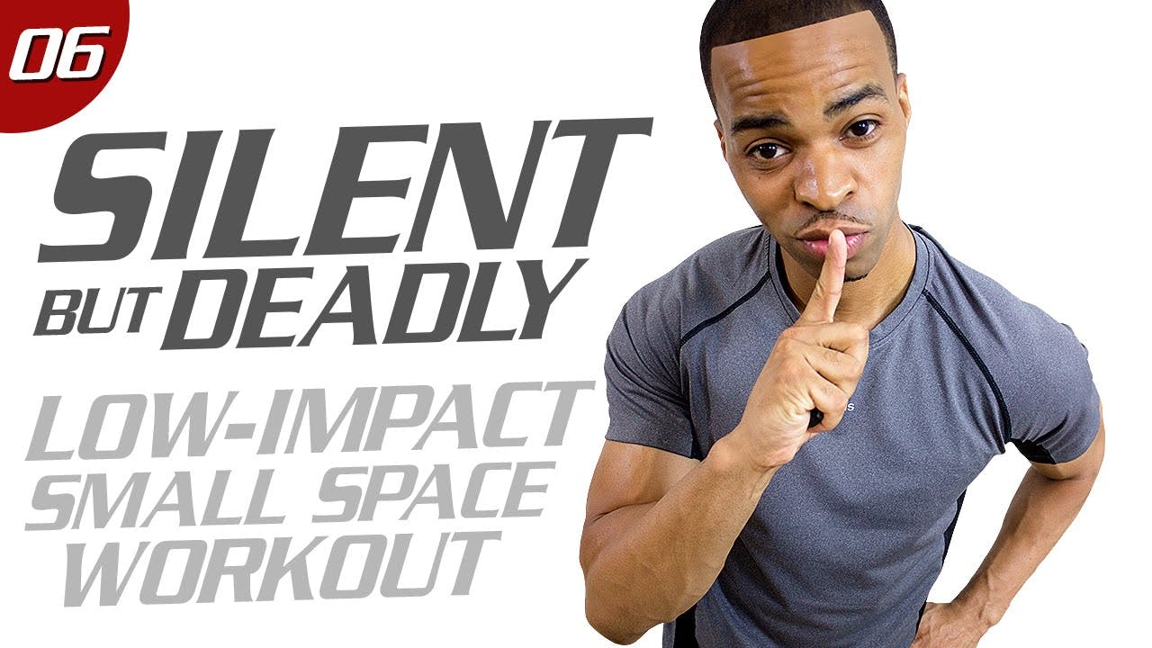 40 Minute Dorm Room Domination Quiet HIIT Workout - Silent But Deadly ...