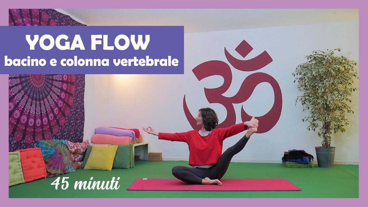 Yoga Flow - bacino e colonna vertebrale - Miyoga Room