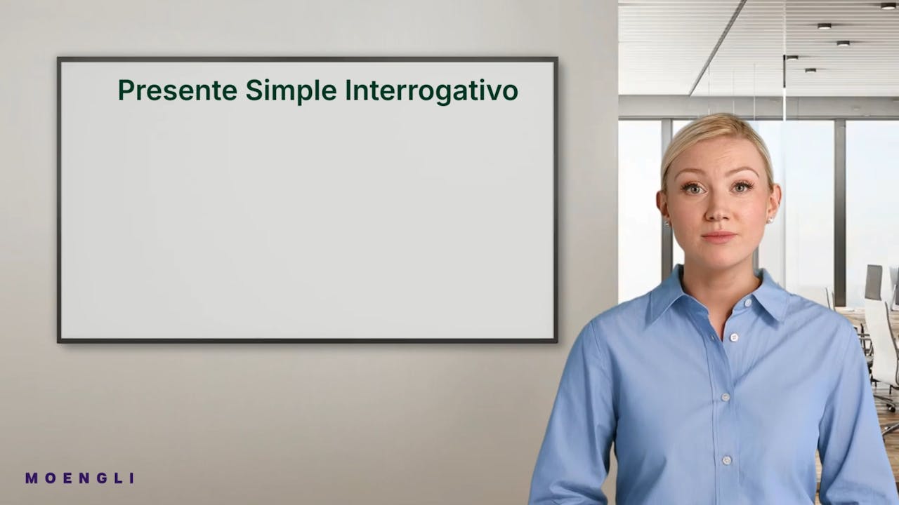 Presente simple interrogativo Gratis - MOENGLI