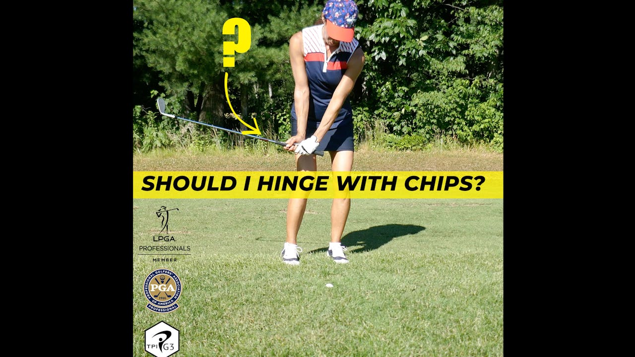 Should I hinge with a chip shot? - More Pars TV