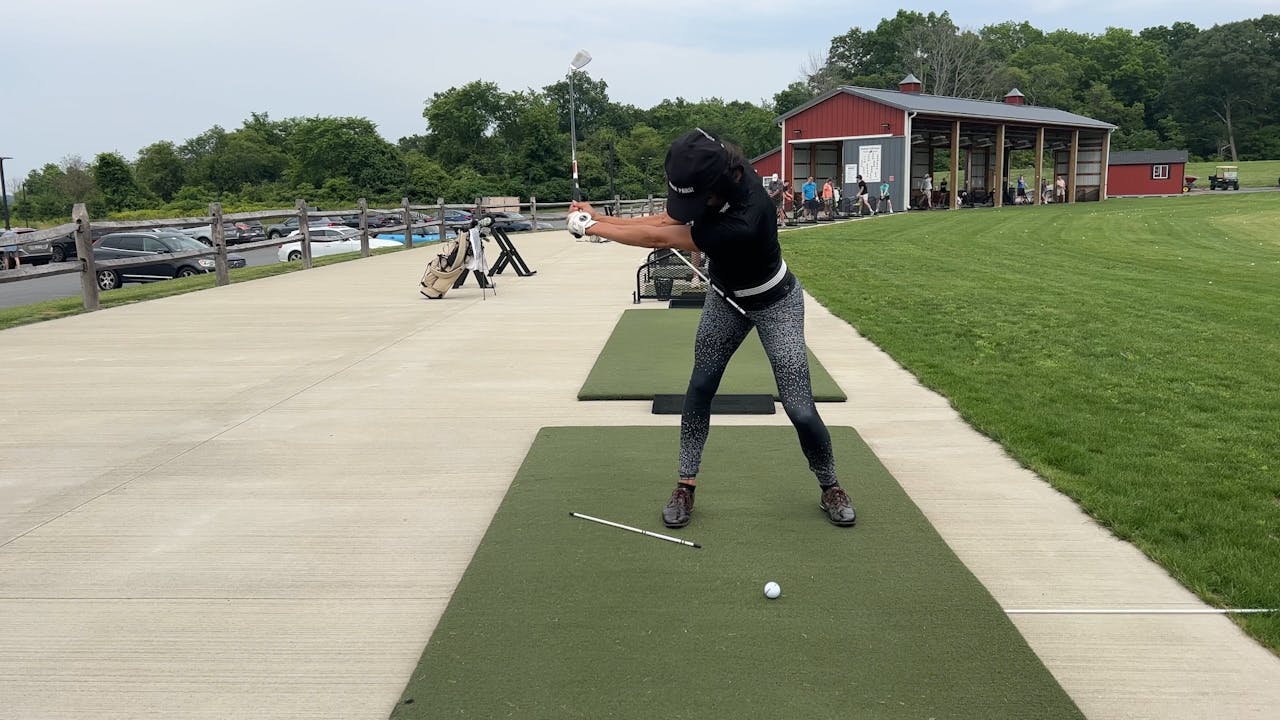Swing Trainer for Hip Rotation - More Pars TV