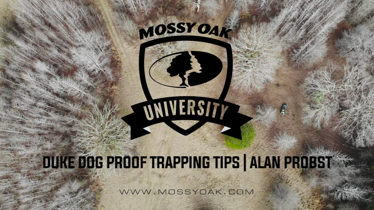 Duke Dog Proof Trapping Tips with Alan Probst - Season 1 - Mossy Oak GO