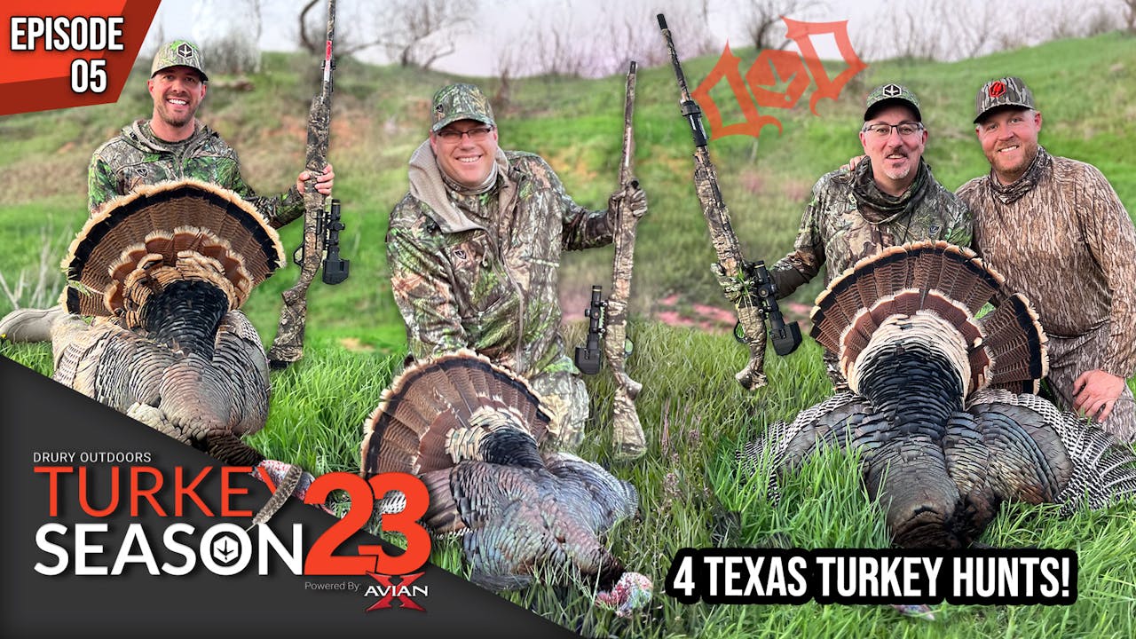 4 Turkeys & 1 Coyote Kill Two Days Down In Texas | TurkeySeason2023 ...