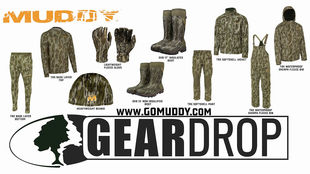 Muddy's TRX Series Camo Hunting Apparel • Mossy Oak Bottomland - Mossy ...