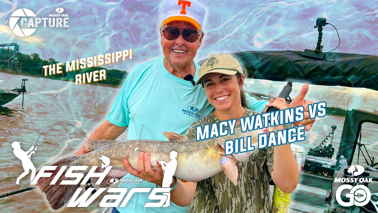 Fish Wars • Bill Dance vs Macy Watkins - Season 4 - Mossy Oak GO
