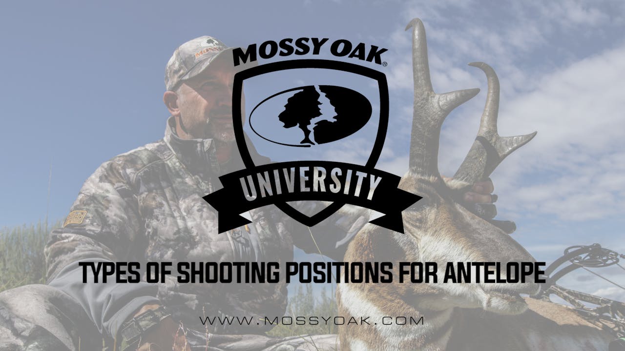 Types of Shooting Positions For Antelope - Mossy Oak GO