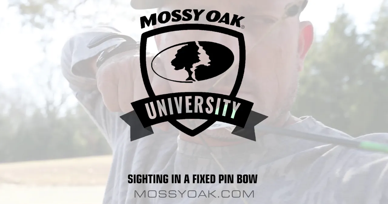 Sighting in a Fixed Pin Bow - Mossy Oak GO