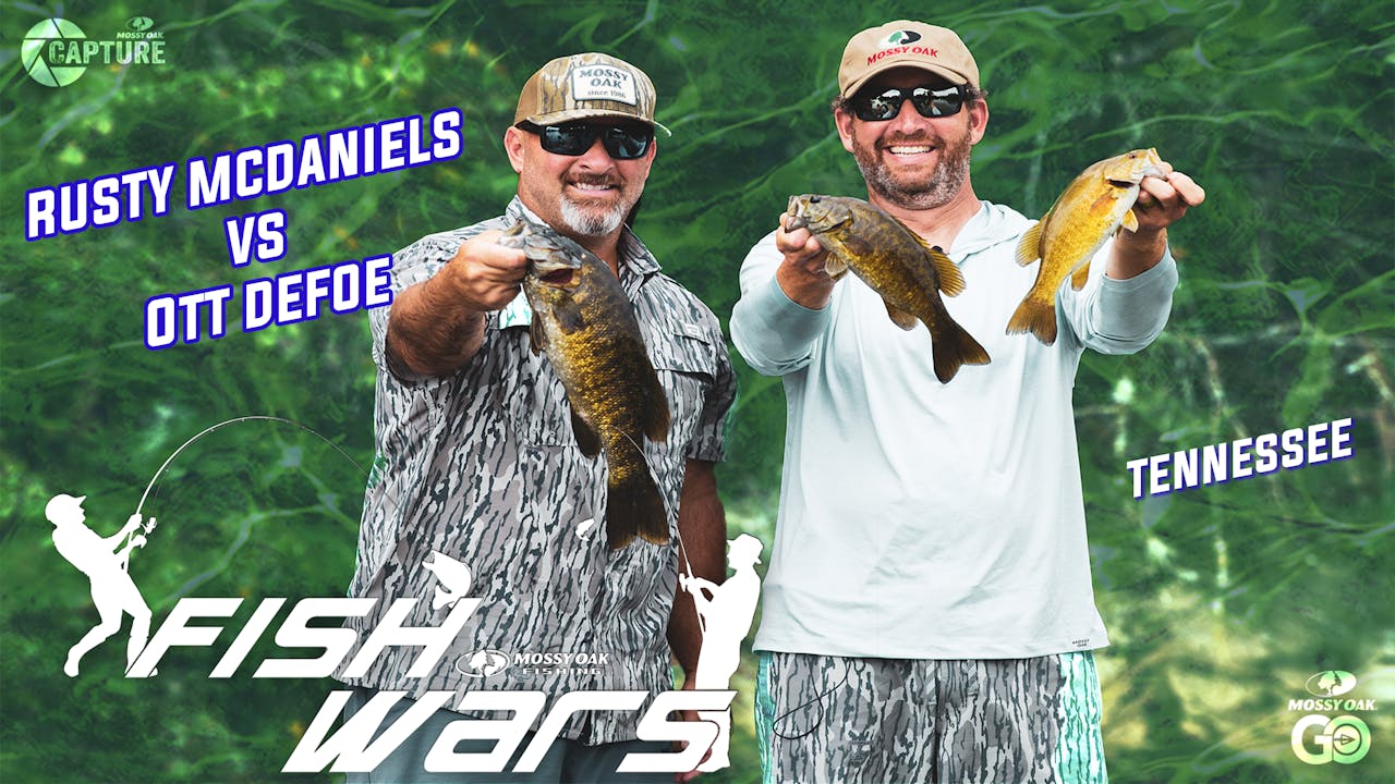 Fish Wars: Rusty VS Ott DeFoe on Holston River | First to 10 Bass ...