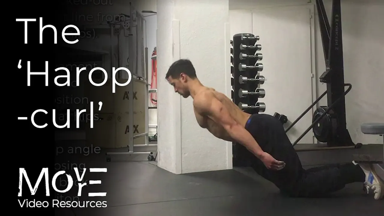 The 'Harop Curl' - Bodyweight (BW) bilateral leg-strength - The ...