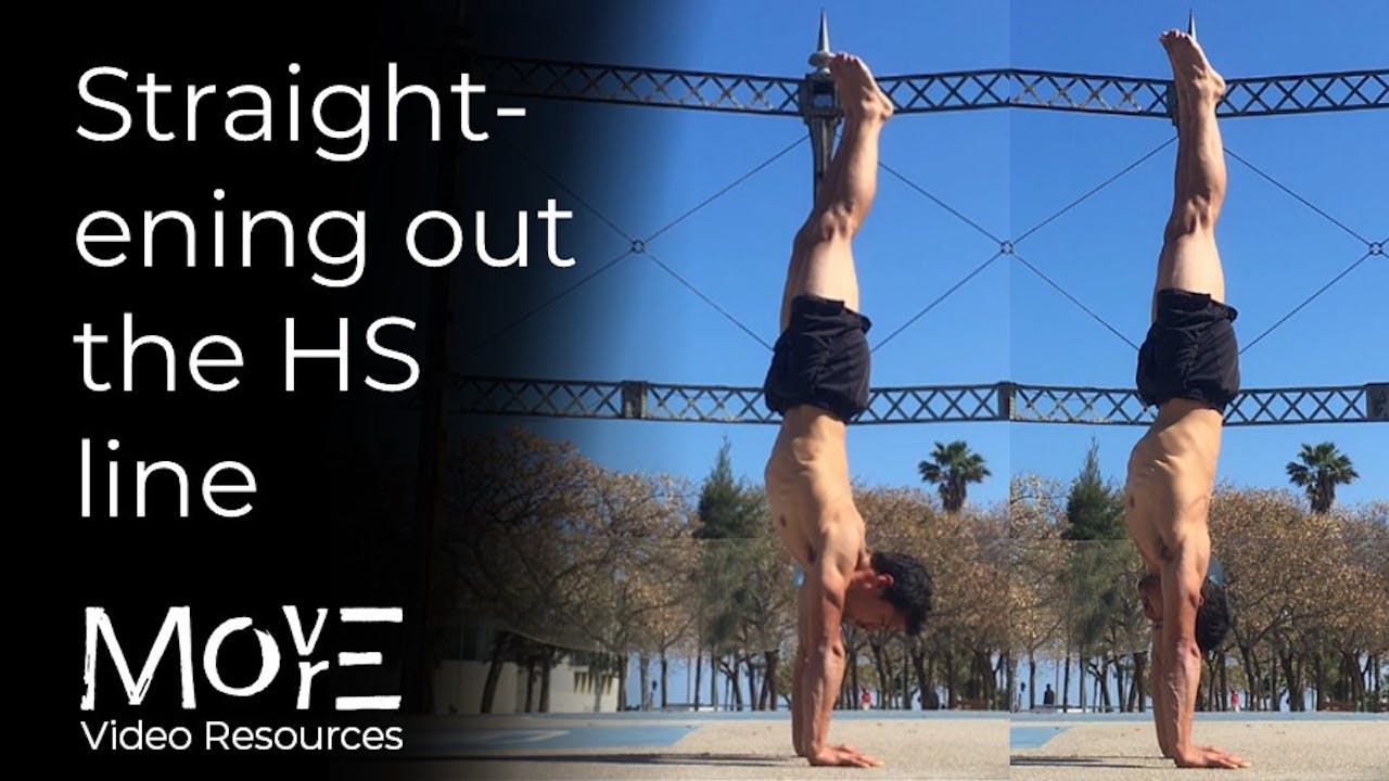 Straightening out the HS line - Handstand balance contexts - The ...