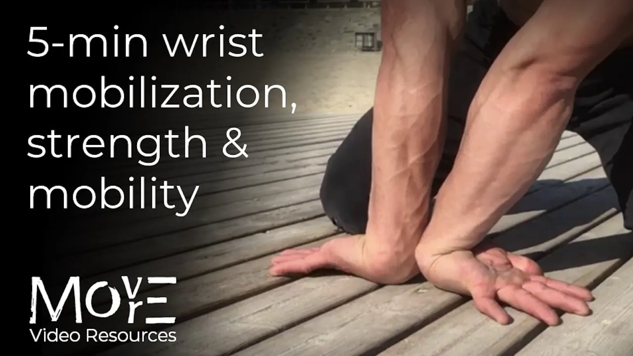 5-min wrist mobilization, strength & mobility routine - RE-/PREHAB ...