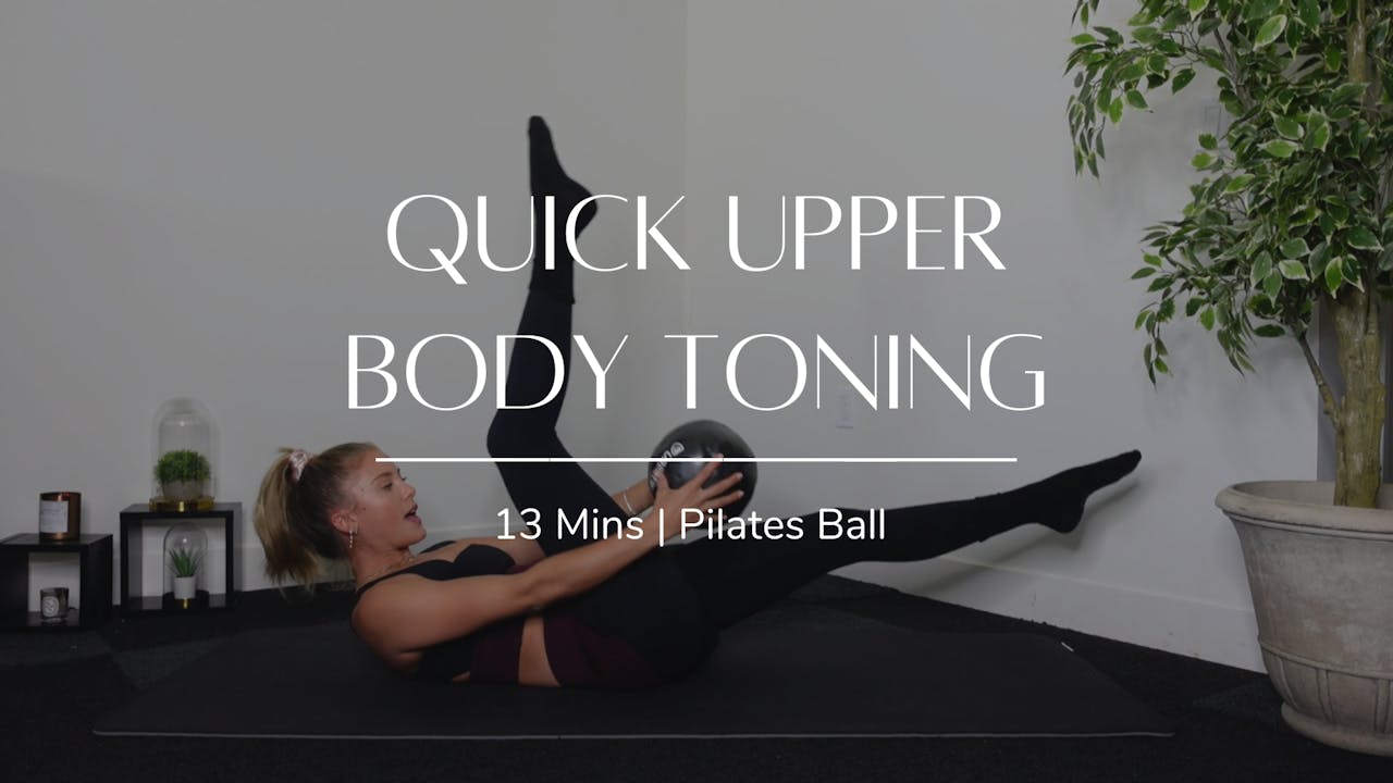 Quick Upper Body Toning - T — F Studio