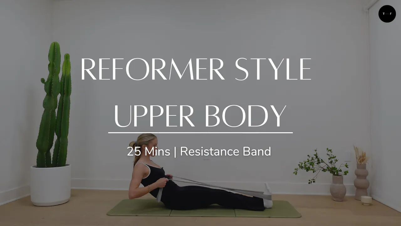 Reformer Style Upper Body - T — F Studio