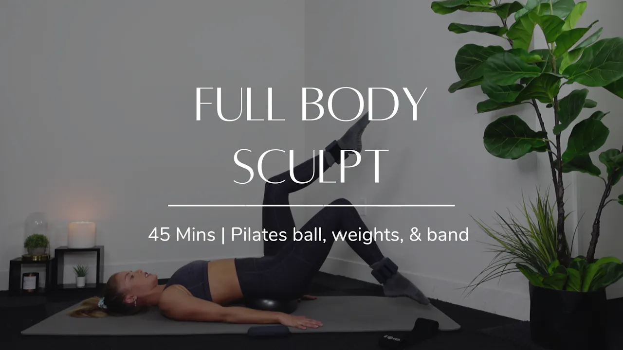 40 Min Full Body Sculpt - T — F Studio