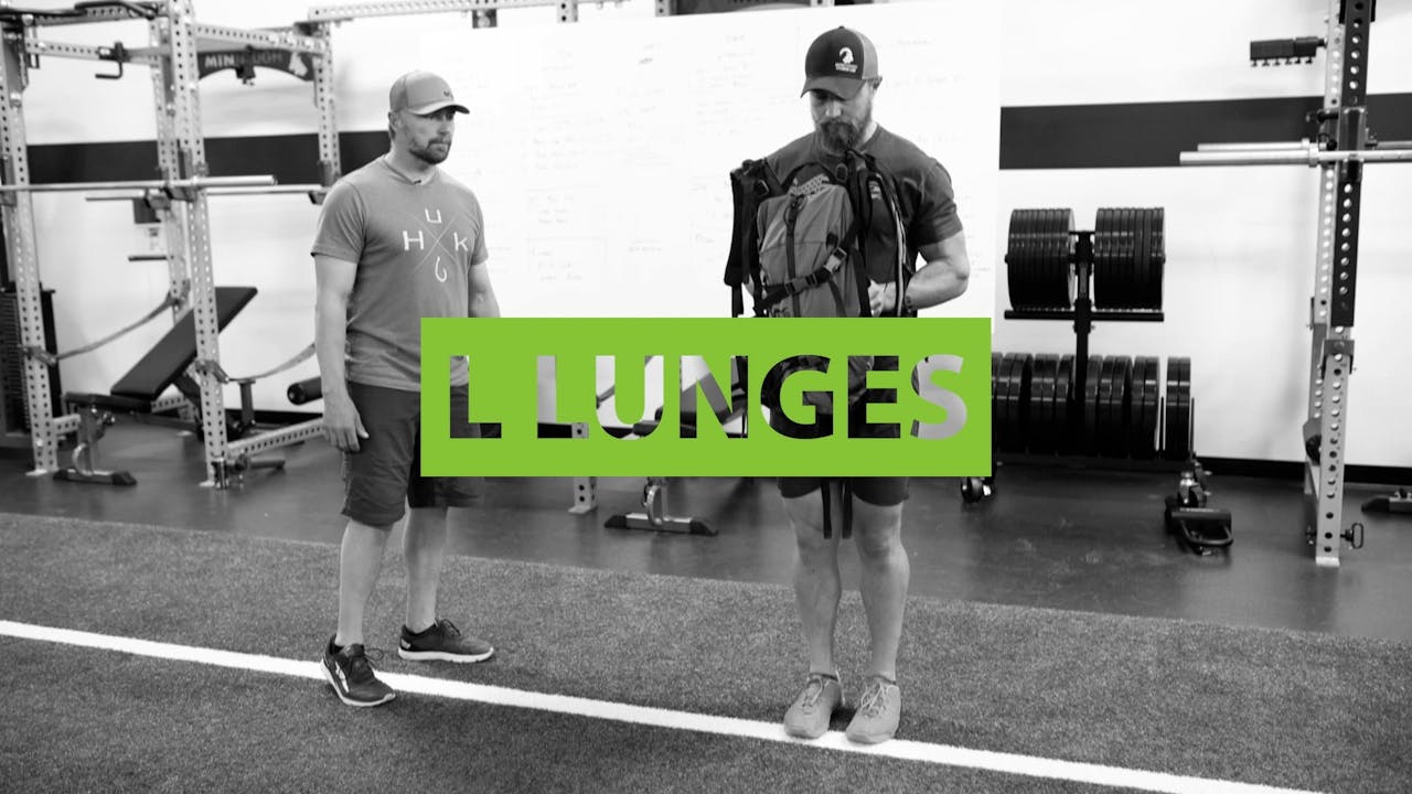 MTNTOUGH Form - L Lunges - MTNTOUGH+ Fitness Programs