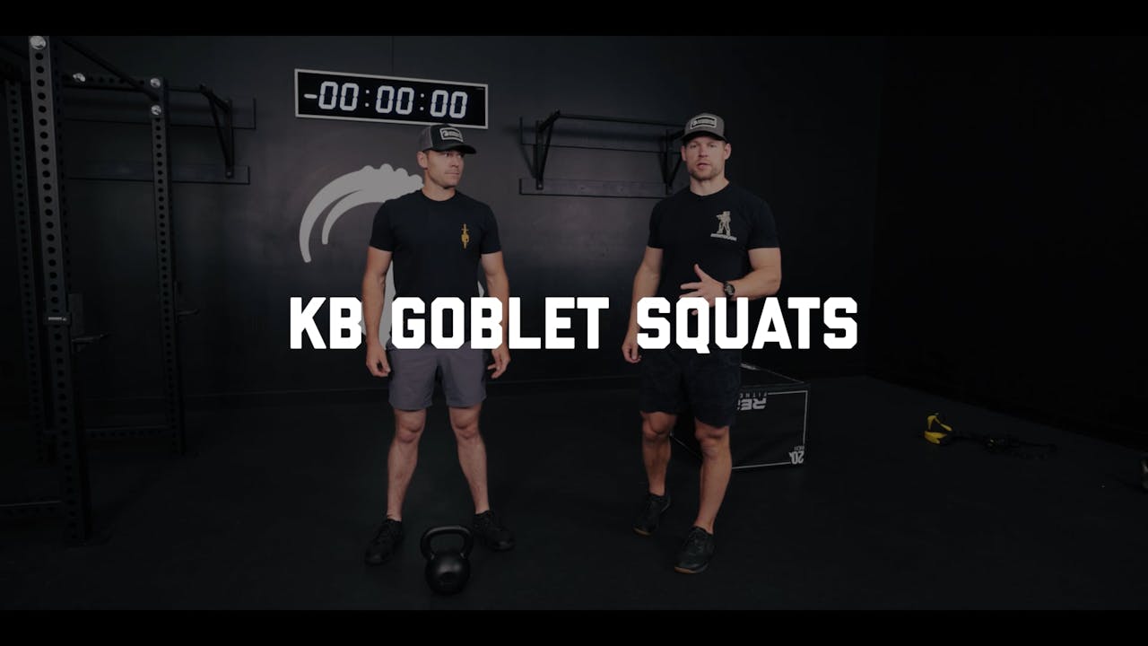 FORM - KB Goblet Squats - MTNTOUGH+ Fitness Programs