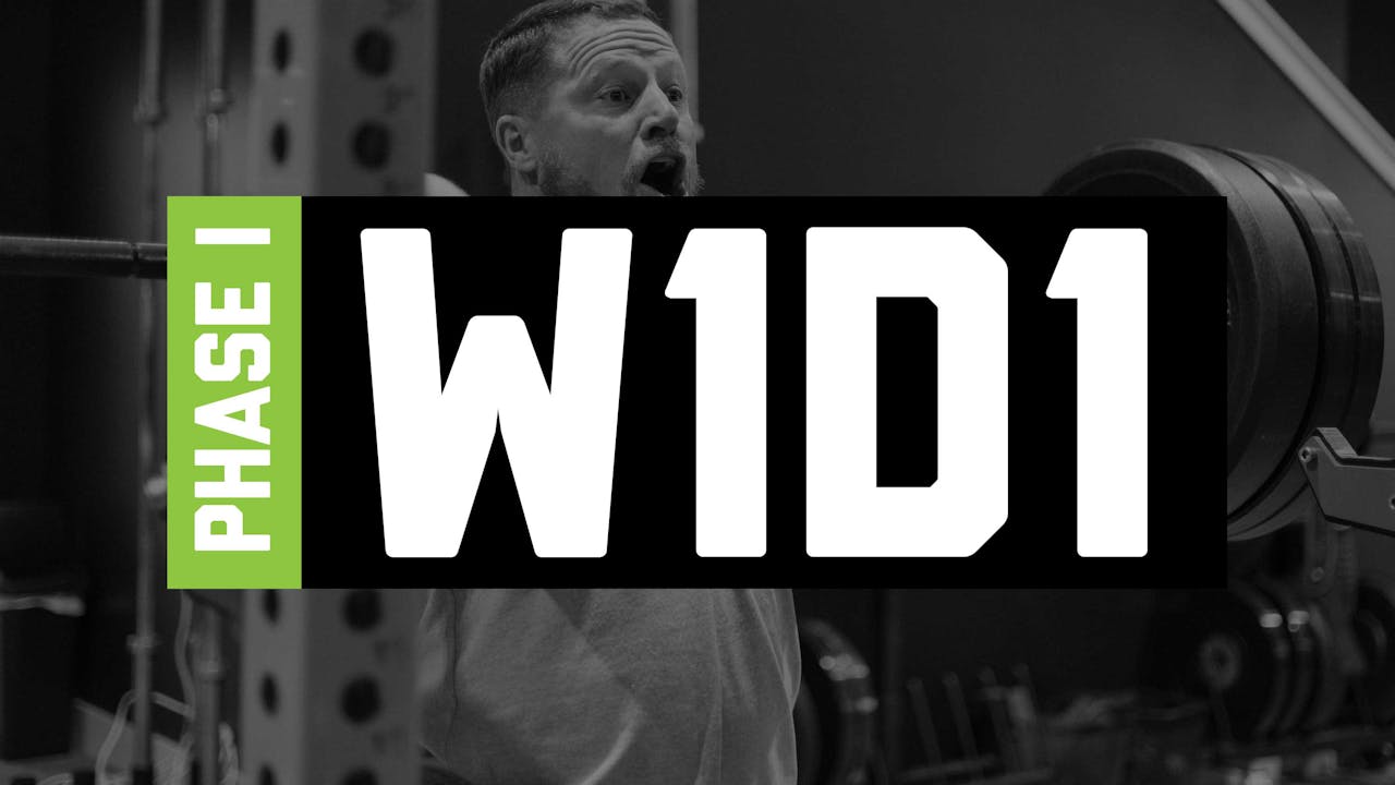 MS - W1D1 - Week 1 - Phase I - MTNTOUGH+ Fitness Programs