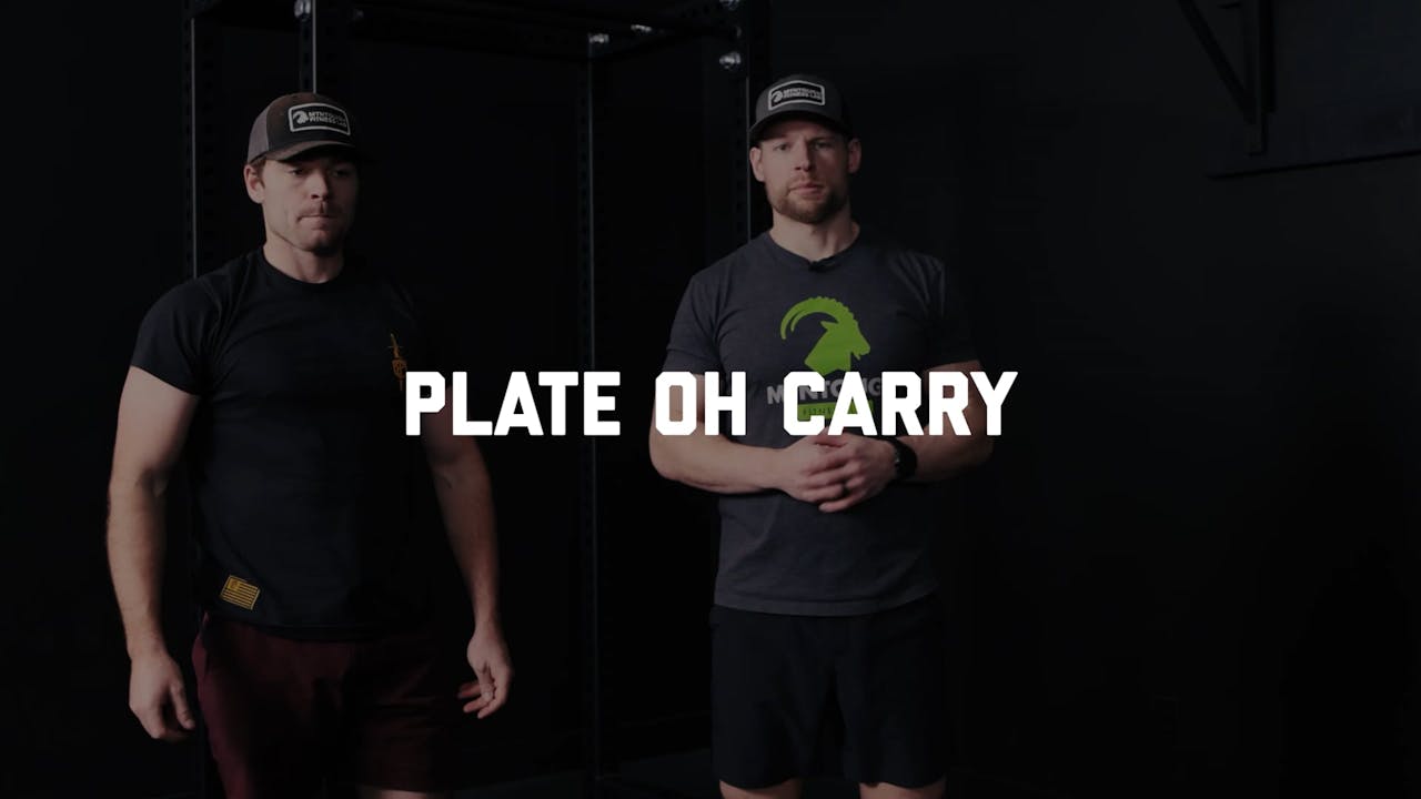 FORM - Plate OH Carry - MTNTOUGH+ Fitness Programs