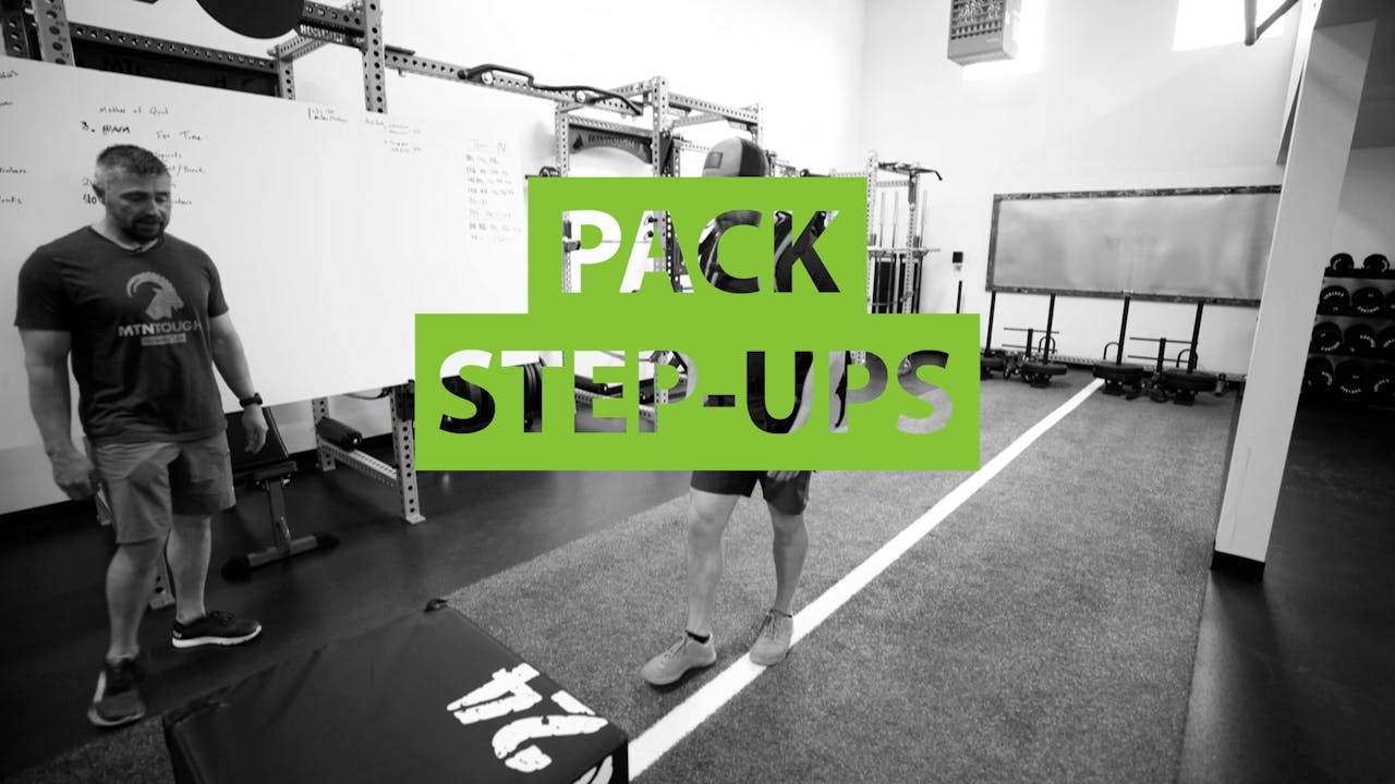 MTNTOUGH Form - Pack Step-ups - MTNTOUGH+ Fitness Programs