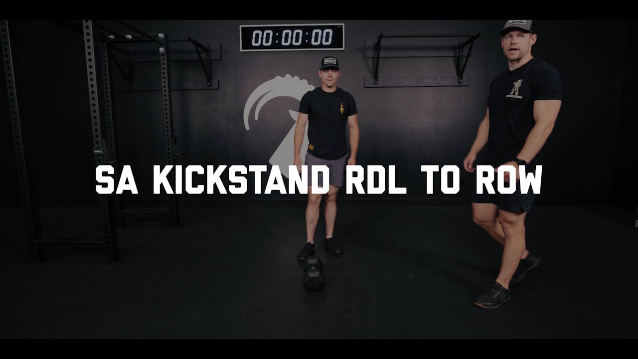 FORM - SA Kickstand RDL To Row - MTNTOUGH+ Fitness Programs