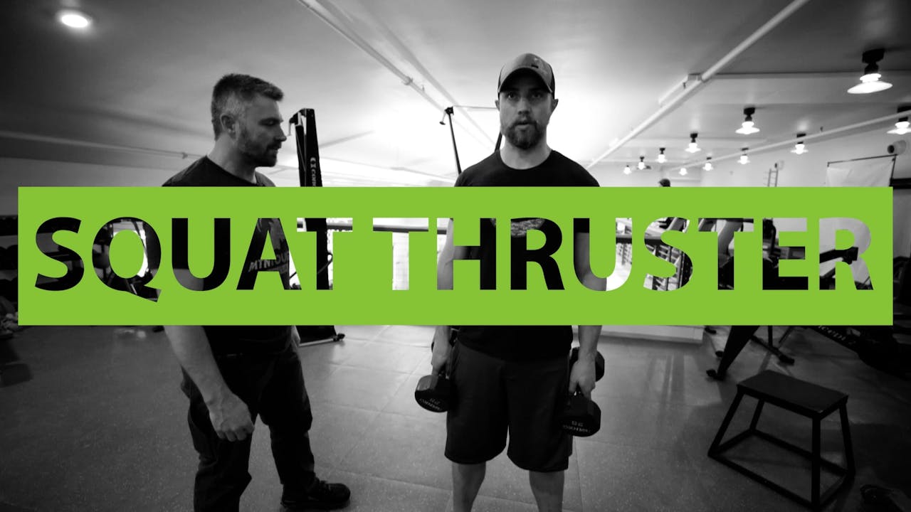 MTNTOUGH Form - SQUAT THRUSTER - MTNTOUGH+ Fitness Programs