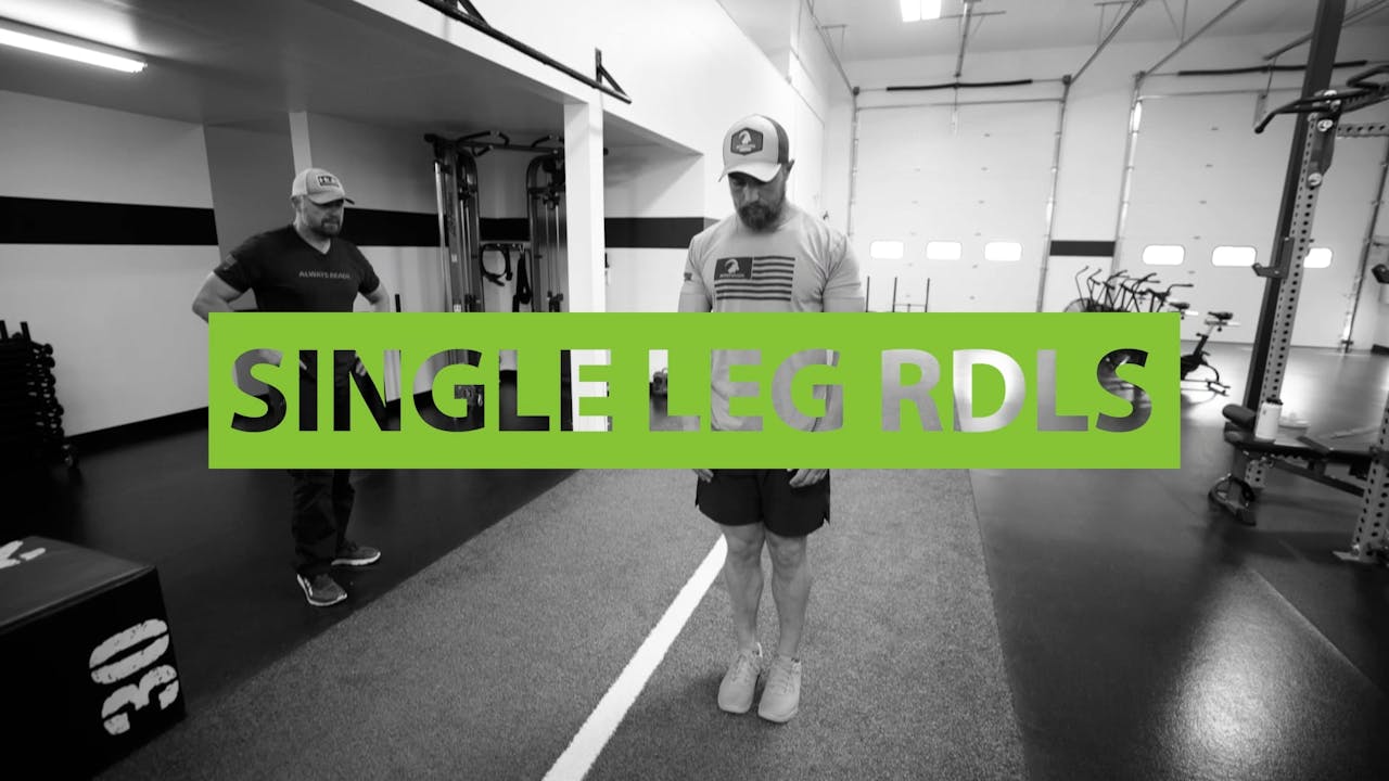 MTNTOUGH Form - Bodyweight Single Leg RDL - MTNTOUGH+ Fitness Programs