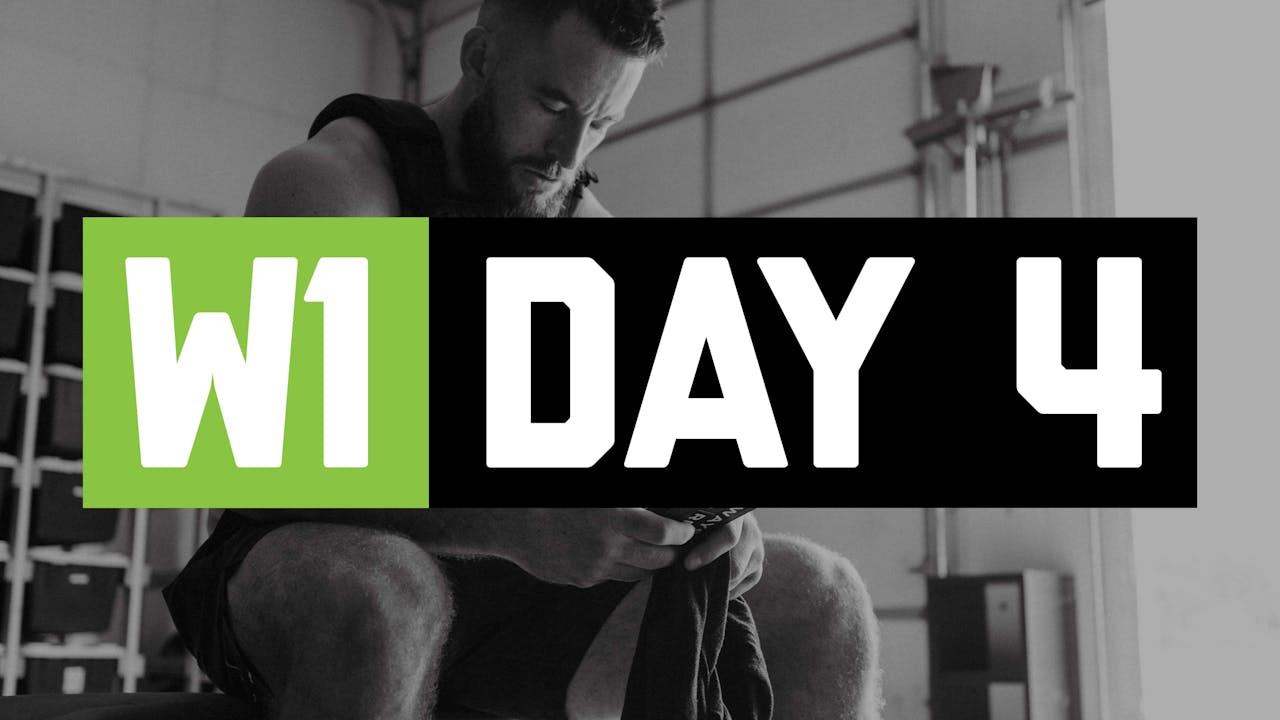 WV20 - W1D4 - Week 1 - MTNTOUGH+ Fitness Programs