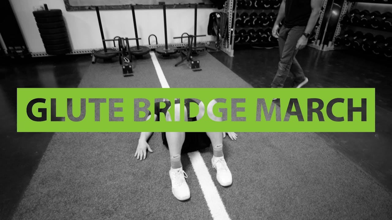 MTNTOUGH FORM - GLUTE BRIDGE MARCH - MTNTOUGH+ Fitness Programs