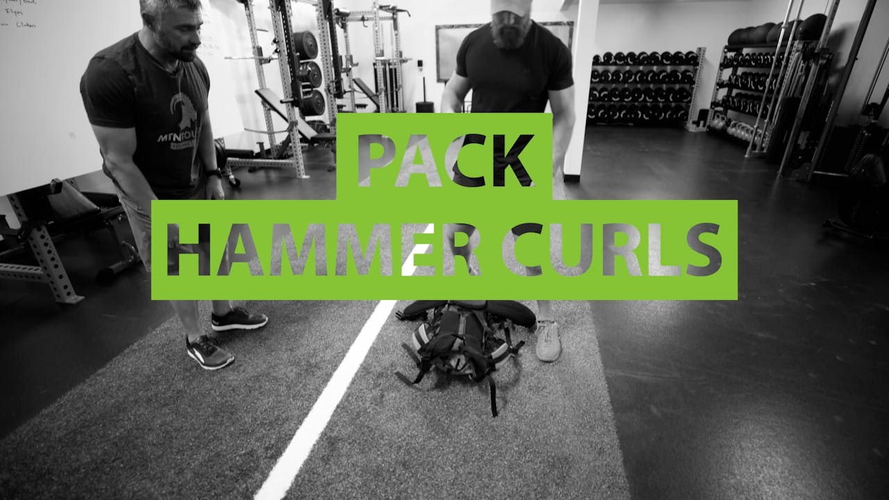 MTNTOUGH Form - Pack Hammer Curls - MTNTOUGH+ Fitness Programs