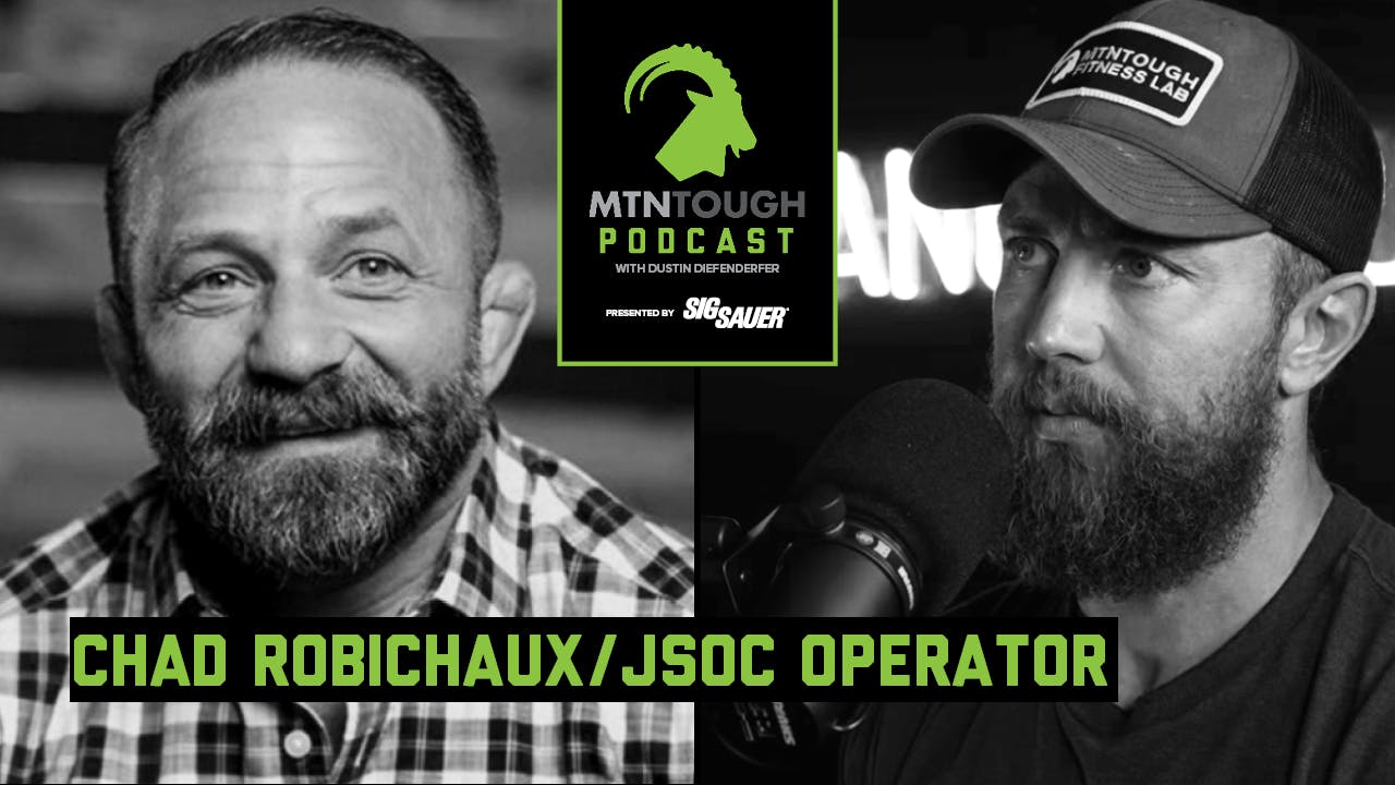 CHAD ROBICHAUX: USMC Force Recon Veteran, Speaker, Author, MMA fighter EP01 - The MTNTOUGH ...