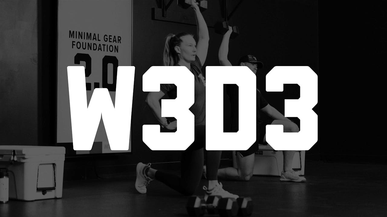 MGFDN - W3D3 - Week 3 - MTNTOUGH+ Fitness Programs