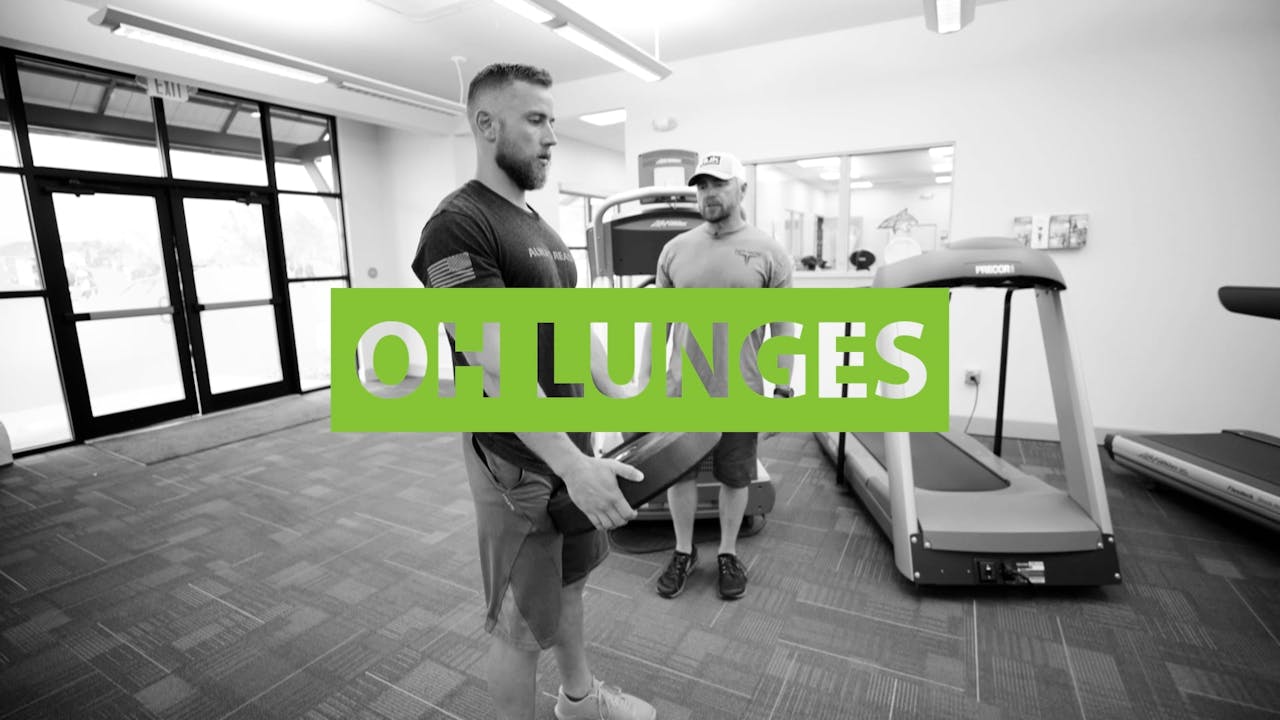 MTNTOUGH Form - OVERHEAD LUNGES - MTNTOUGH+ Fitness Programs