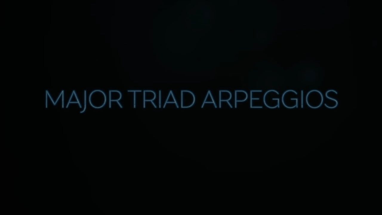 Triad and Four-Part Arpeggio Playing Examples - Music Theory: Level 1 ...