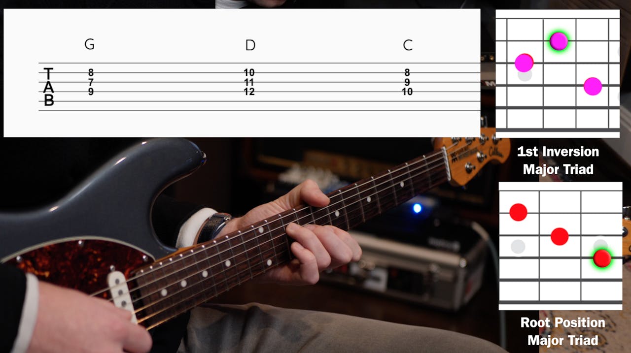Applying Triads to Chord Progressions - Music Theory: Level 1 - Guitar ...