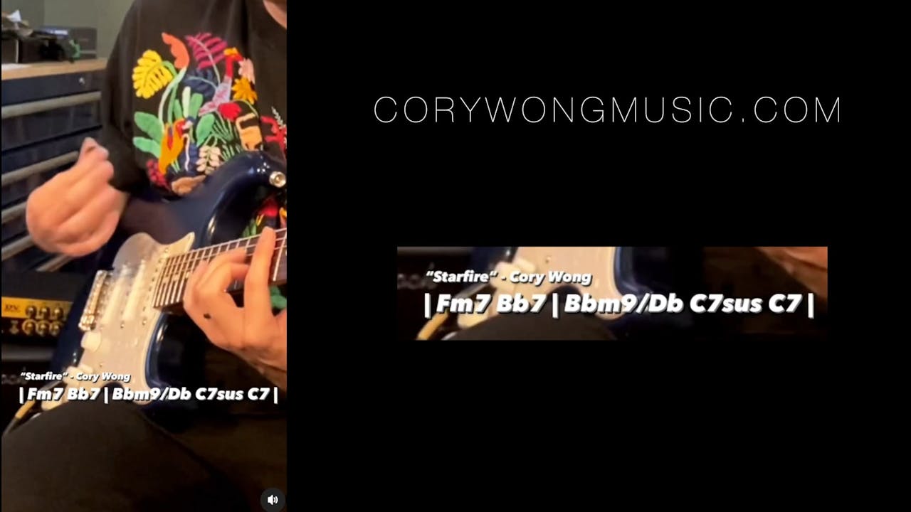 Funk-Soul Jam Track in Fmin - Guitar Solo Strategies - Guitar Super System